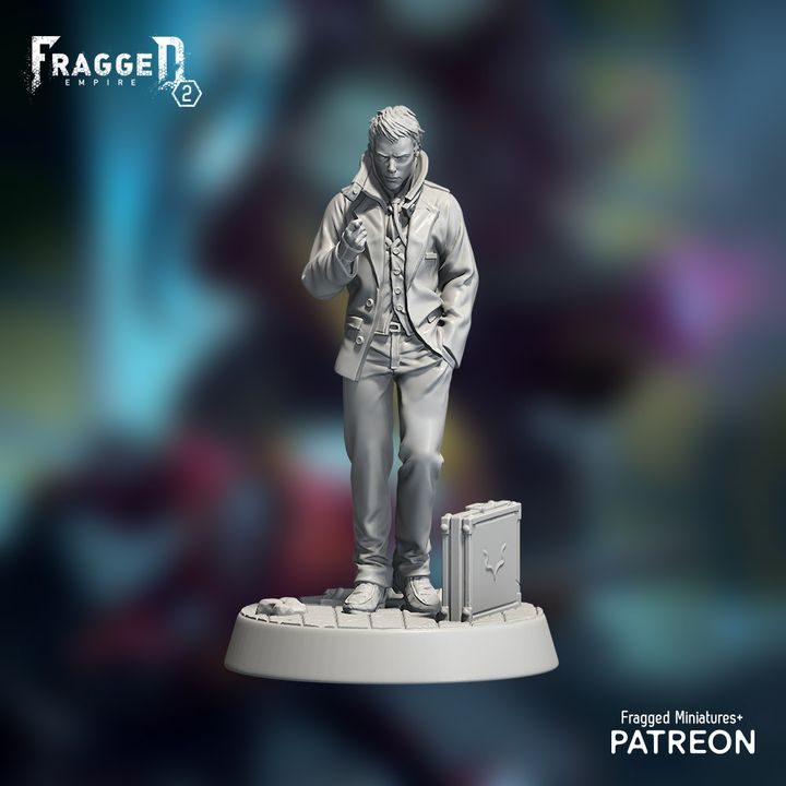 3D Printable Theodore Bolt - Corp by Fragged Miniatures