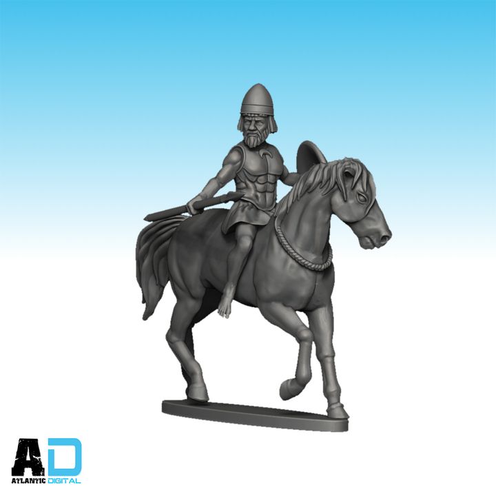 3D Printable Numidian Skirmisher Cavalry by Wargames Atlantic