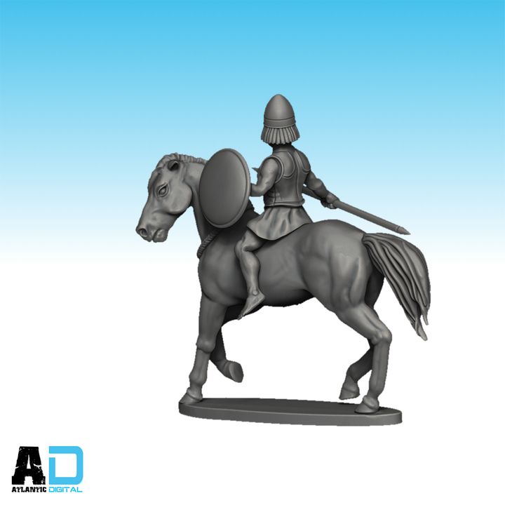 3D Printable Numidian Skirmisher Cavalry by Wargames Atlantic