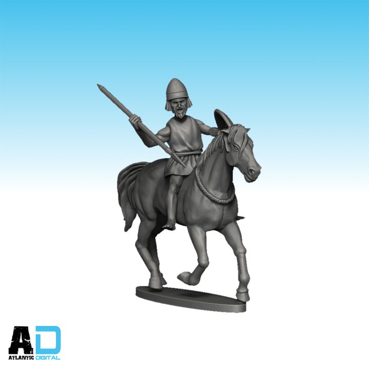 3D Printable Numidian Skirmisher Cavalry by Wargames Atlantic