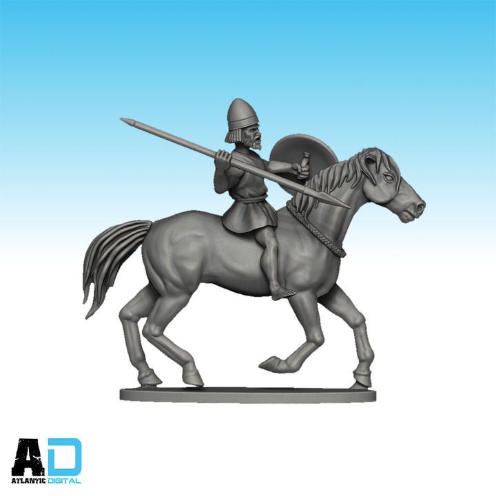3D Printable Numidian Skirmisher Cavalry by Wargames Atlantic