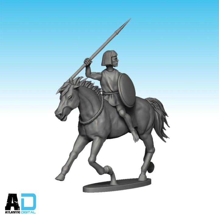 3D Printable Numidian Skirmisher Cavalry by Wargames Atlantic