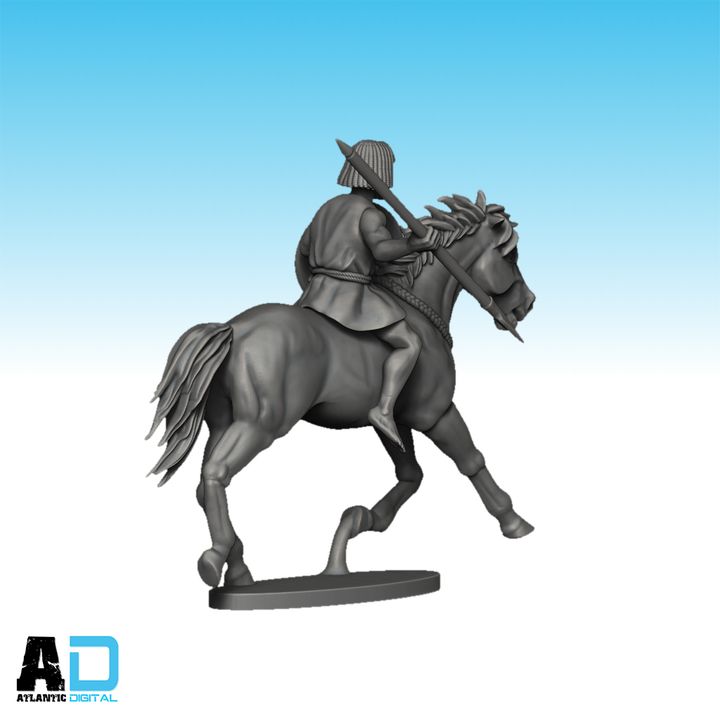 3D Printable Numidian Skirmisher Cavalry by Wargames Atlantic