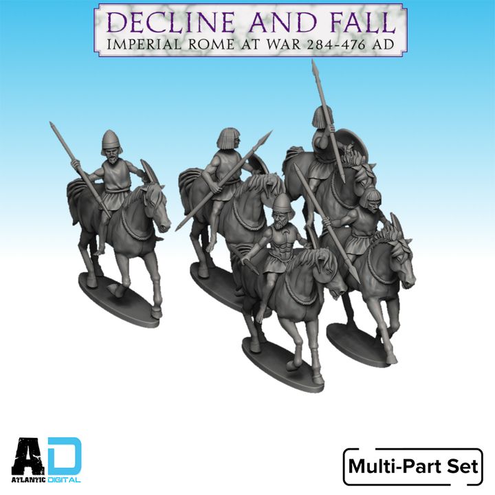 3D Printable Numidian Skirmisher Cavalry by Wargames Atlantic