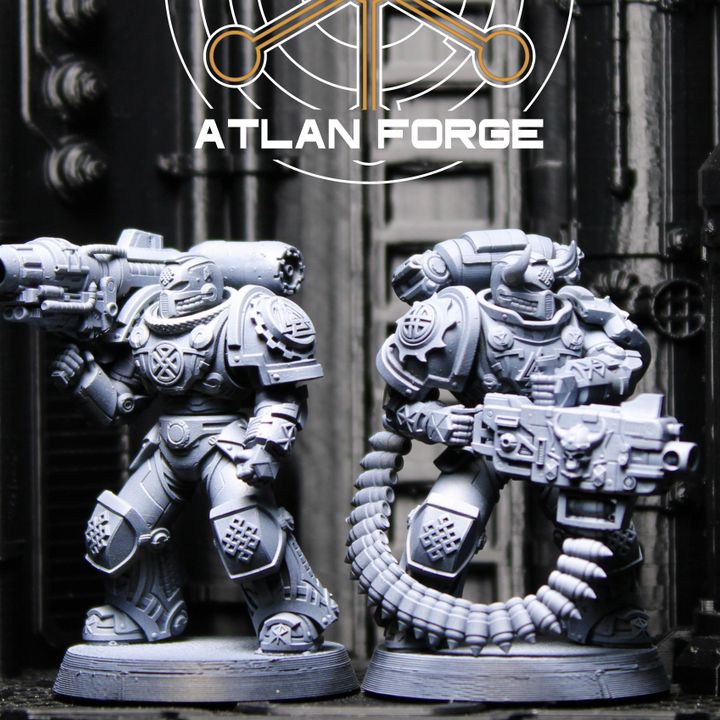 3D Printable Asgardian Demolishers by Atlan Forge