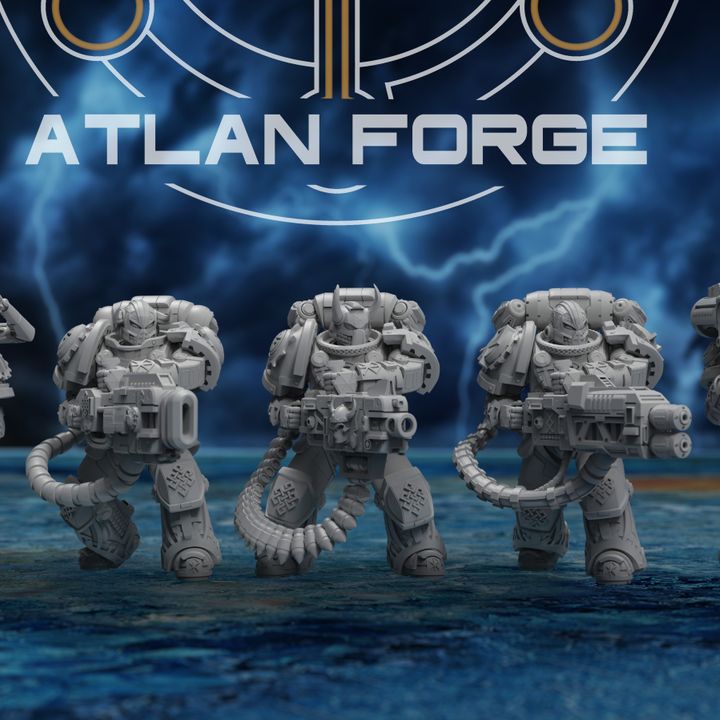 3D Printable Asgardian Demolishers by Atlan Forge