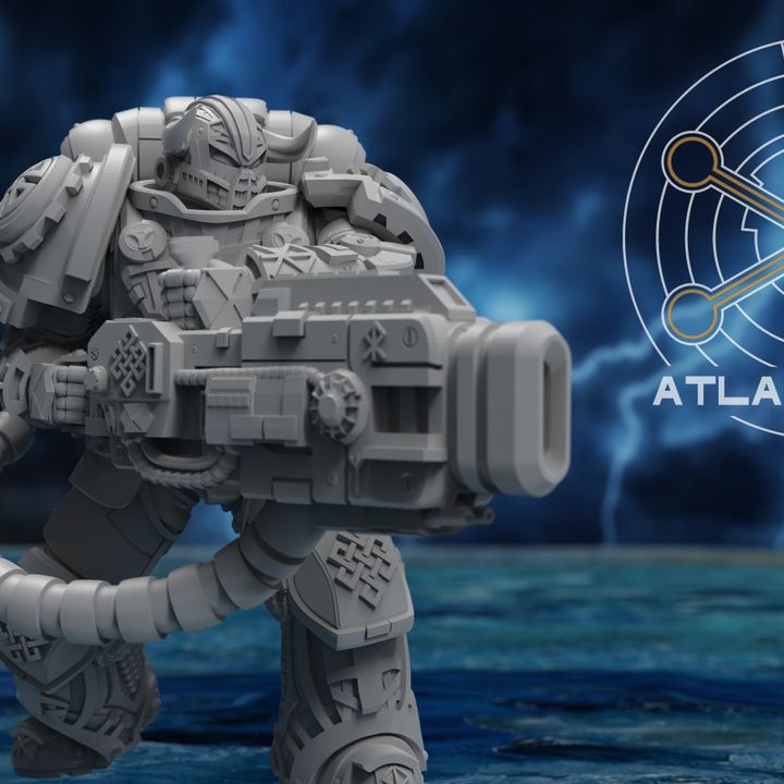 3D Printable Asgardian Demolishers by Atlan Forge