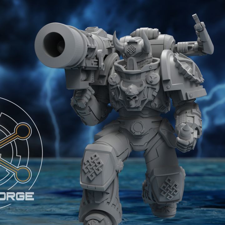 3D Printable Asgardian Demolishers by Atlan Forge