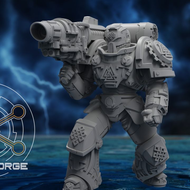 3D Printable Asgardian Demolishers by Atlan Forge