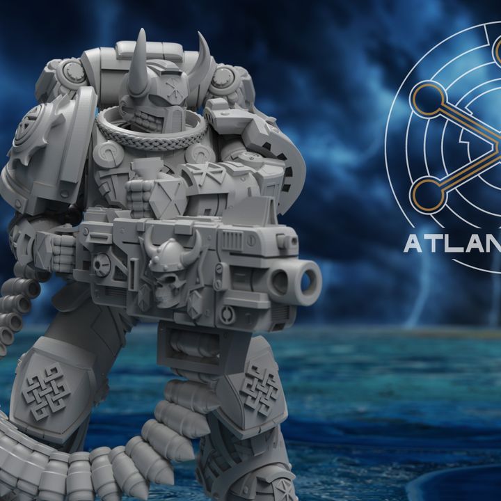 3D Printable Asgardian Demolishers by Atlan Forge