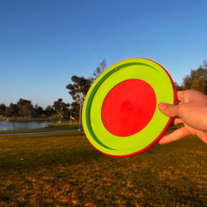 3D Printable Frisbee Plush Grips by Elian Briceno