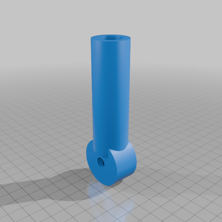 3D Printable Shock Absorber MOCK UP Display by Elian Briceno
