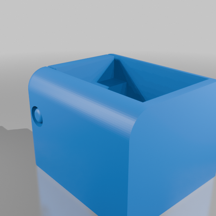 3D Printable Middle Finger Box by Elian Briceno