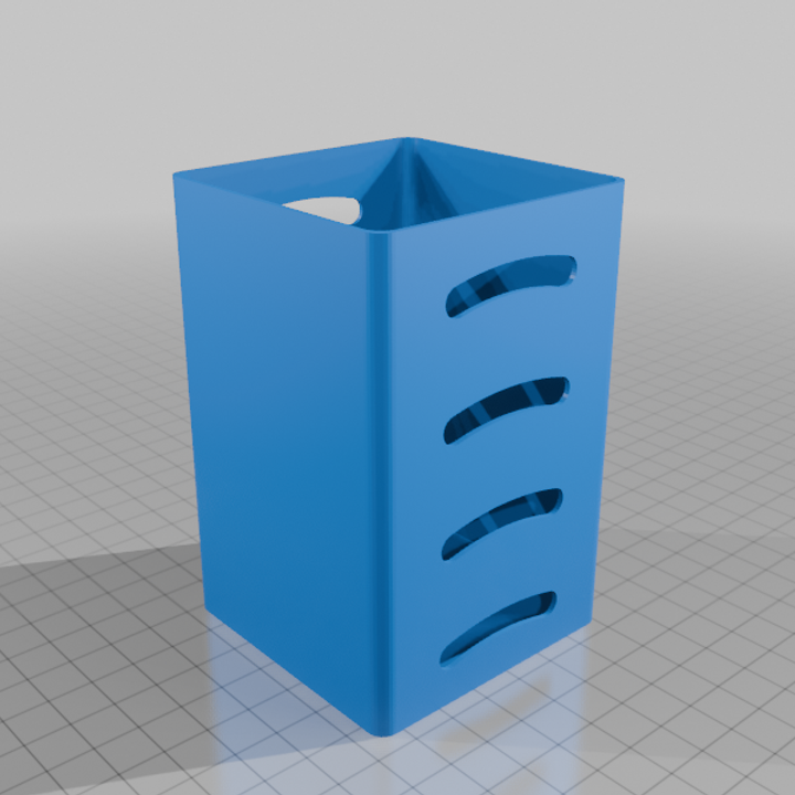 3D Printable Container For Rubbing Alcohol by Elian Briceno