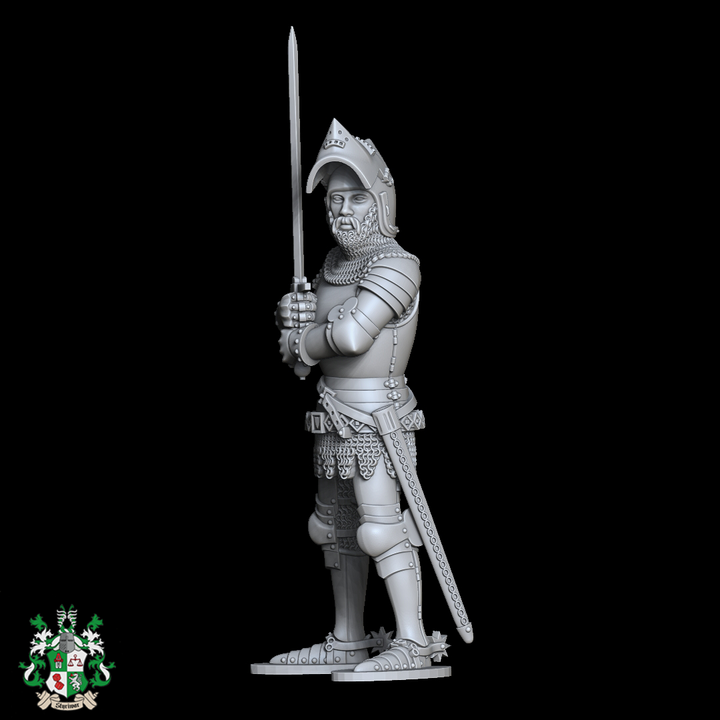3D Printable Knight at Tannenberg 1410 by Styriwar