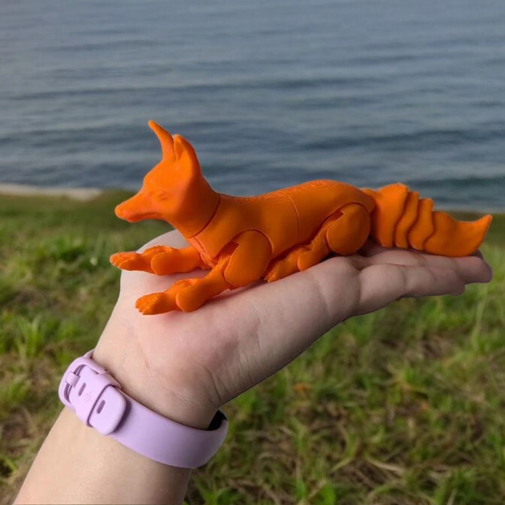 3D Printable FLEXI FOX by MELS 3D LABS