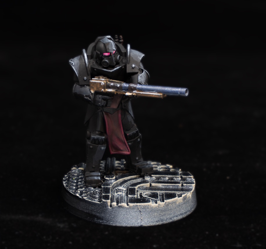 3D Printable Monarch Infantry - Presupported by Weeping Stars