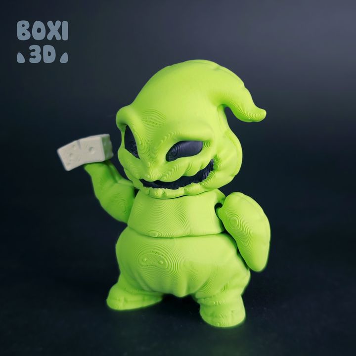 3D Printable Oogie Boogie - flexi - articulated - cute - STL file for ...