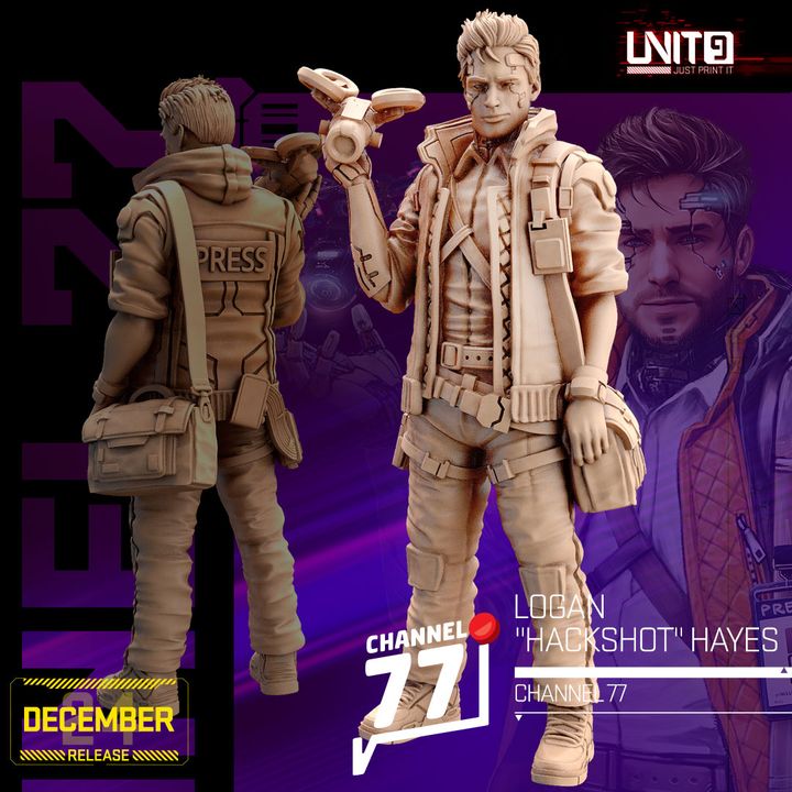 3D Printable Cyberpunk models BUNDLE - Channel 77 Media Group ...