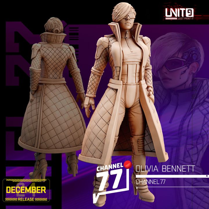 3D Printable Cyberpunk models BUNDLE - Channel 77 Media Group ...