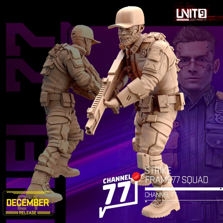 3D Printable Cyberpunk models BUNDLE - Channel 77 Media Group ...