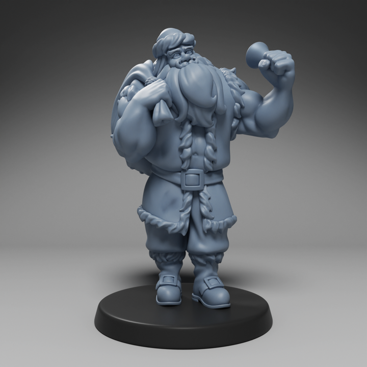 3D Printable Santa by Built Bird