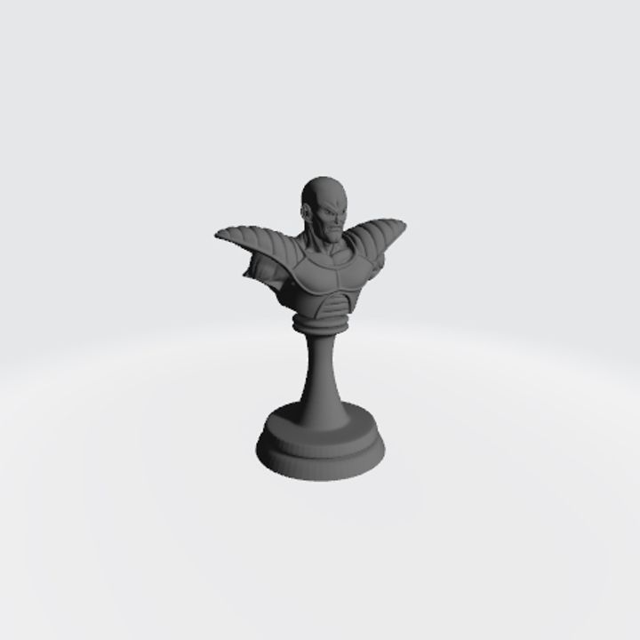 3D Printable DBZ Chess Piece White Rook by Graybull89