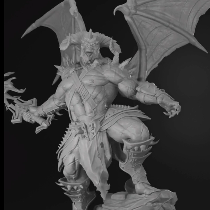 3D Printable Demon Gods by Salvador Baixauli