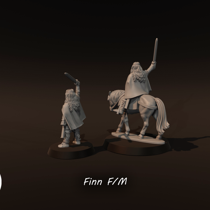 3D Printable Finn F/M by Medbury Miniatures