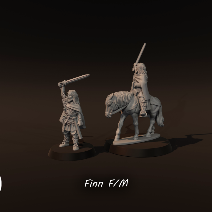 3D Printable Finn F/M by Medbury Miniatures