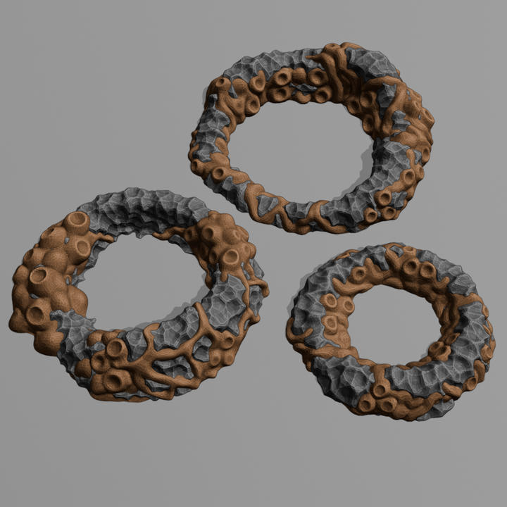 3D Printable Bug Holes 2.0 by WastelandScenics