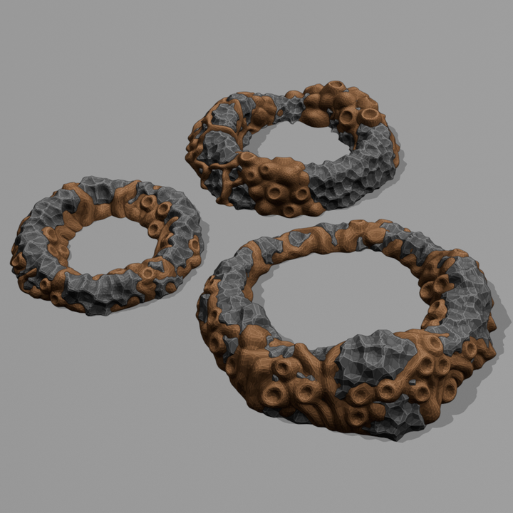 3D Printable Bug Holes 2.0 by WastelandScenics