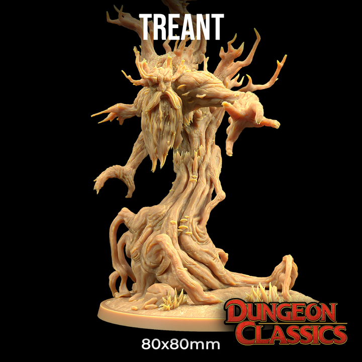 3D Printable Treant | PRESUPPORTED | Dungeon Classics by Dungeon Classics