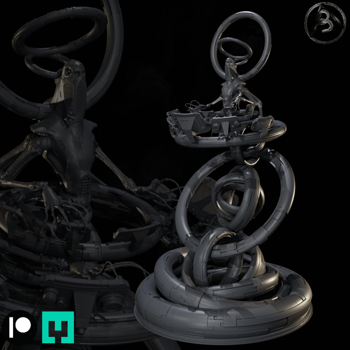 3D Printable Eternal Administrator by bLUARt