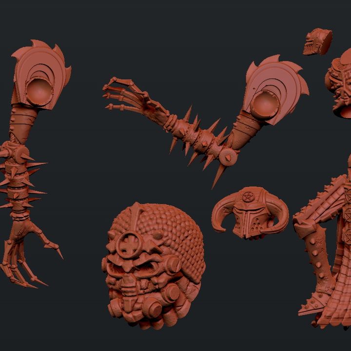 3D Print of The Eldritch Archon - Warlock of Goetic Incantation ...