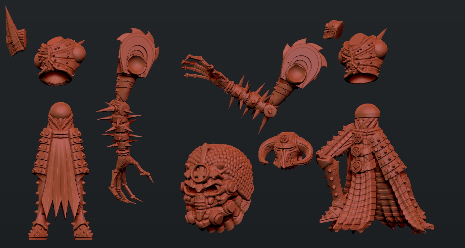 3D Printable The Eldritch Archon - Warlock of Goetic Incantation ...