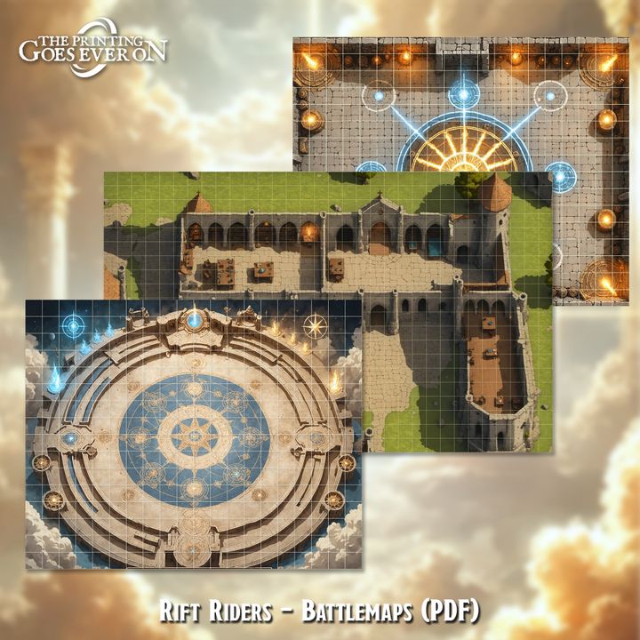 3D Printable Rift Riders - January 2025 - Presupported by The Printing ...