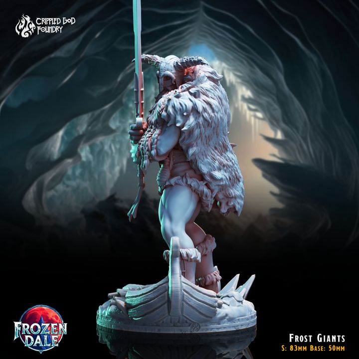 3D Printable Frost Giants by Crippled God Foundry