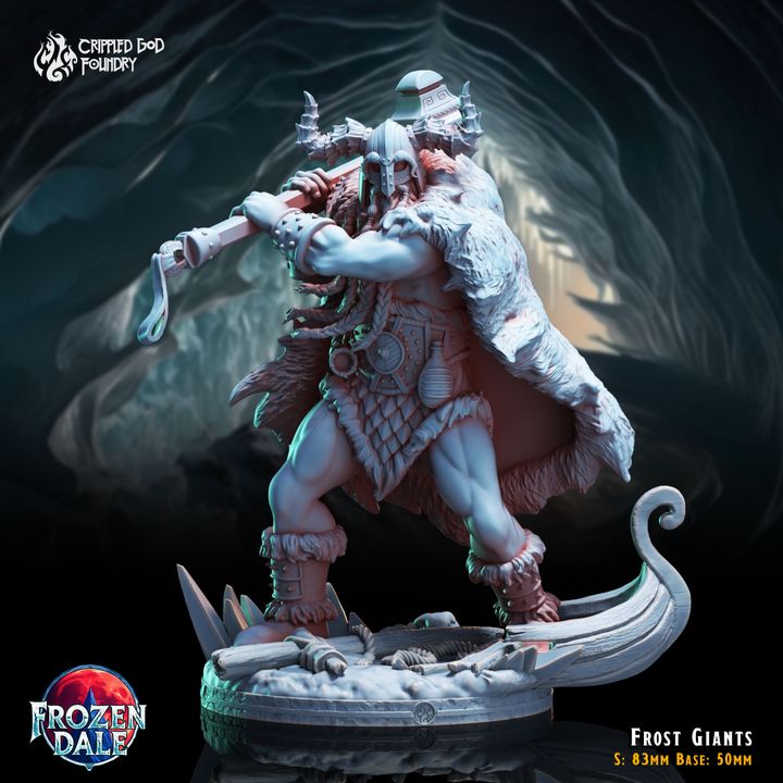 3D Printable Frost Giants by Crippled God Foundry