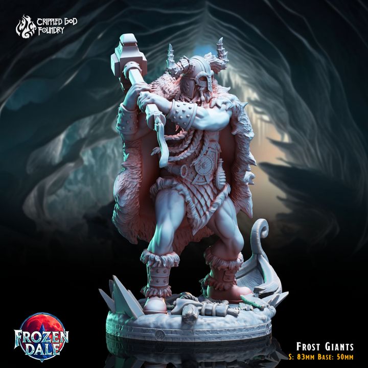 3D Printable Frost Giants by Crippled God Foundry