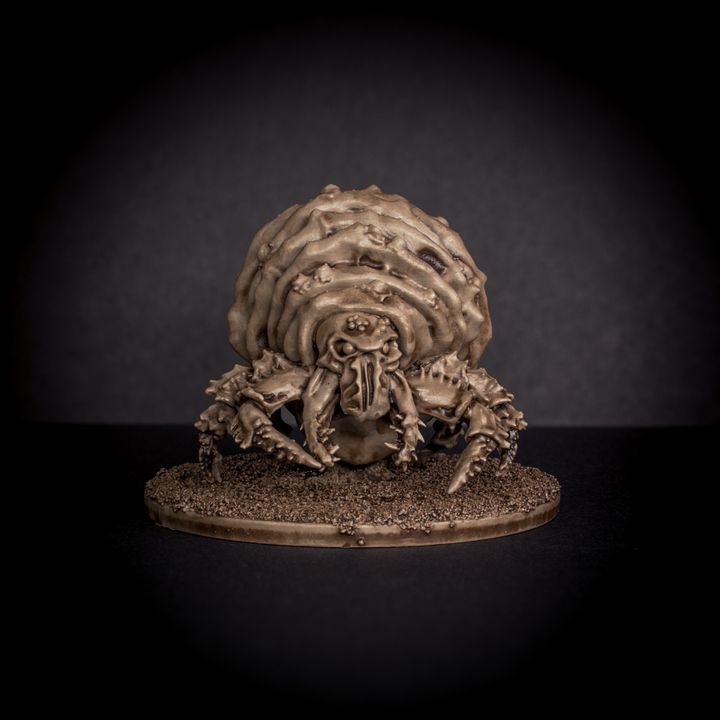 3D Printable Undead Giant Spider Mite by Knucklebones Miniatures