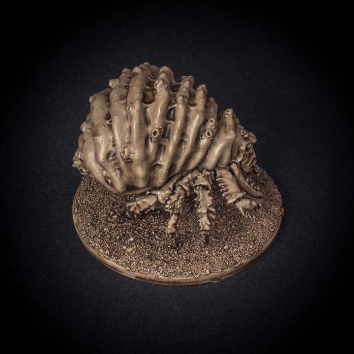 3D Printable Undead Giant Spider Mite by Knucklebones Miniatures