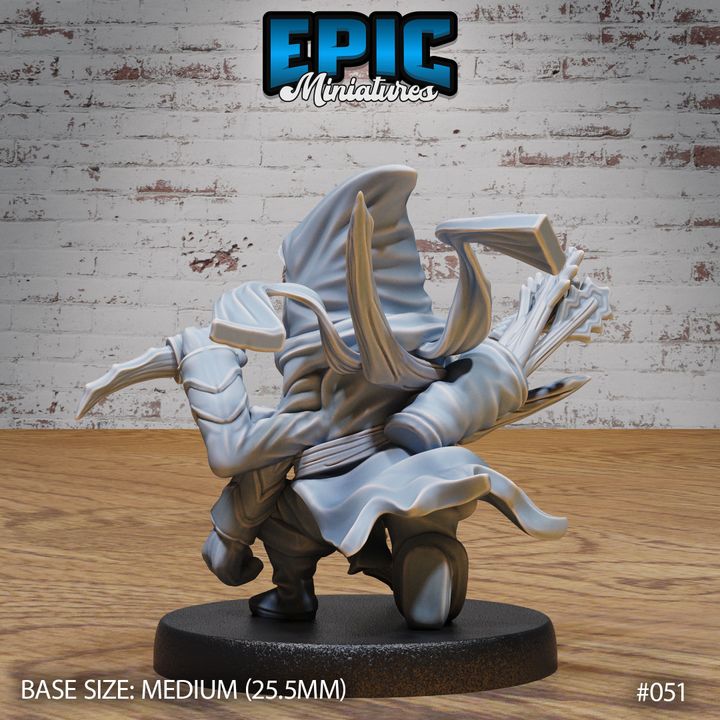 3D Printable Spider Folk Assassin / Arachnid Warrior / Crawler Monster ...