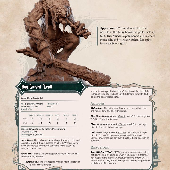 3D Printable Fateless: Snow Blight of the Neverwood (5e Adventure) by ...