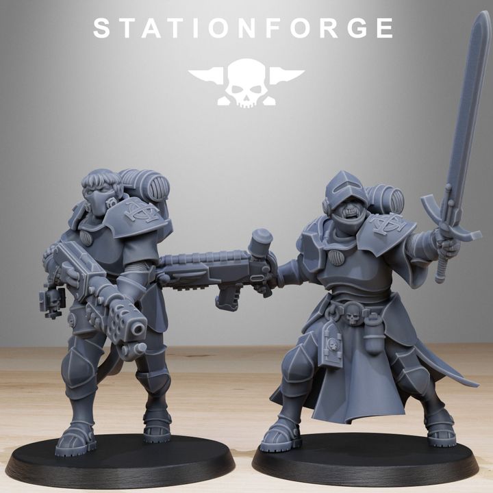 3D Printable Vodalites Brotherhood by Station Forge