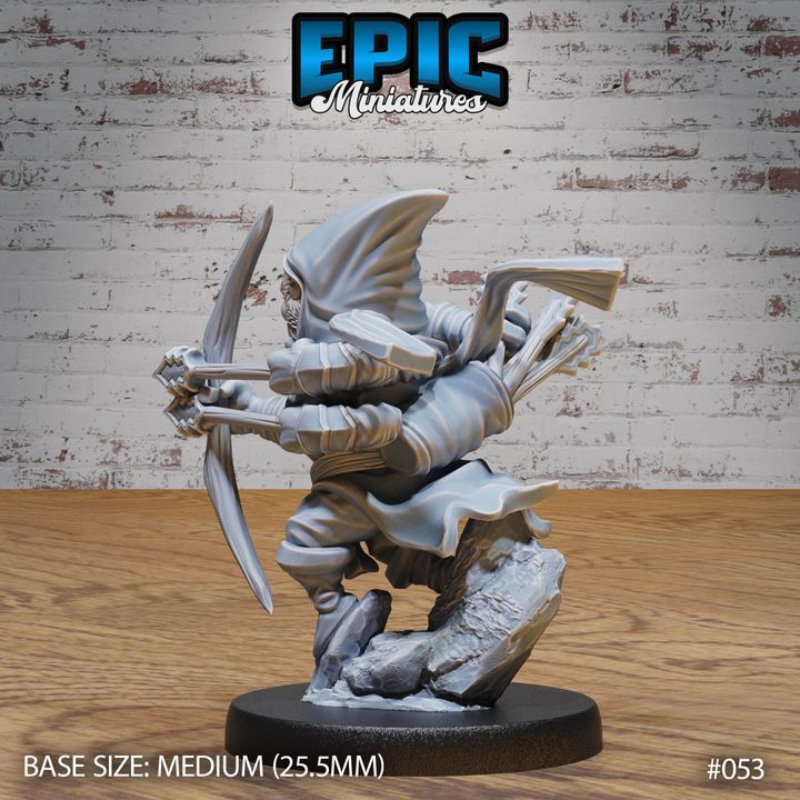 3D Printable Spider Folk Assassin Set / Arachnid Warrior / Crawler ...