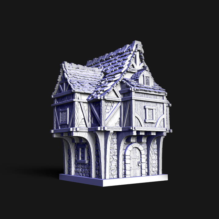 3D Printable The Cursed Infirmary by Pioneers Of Fantasy