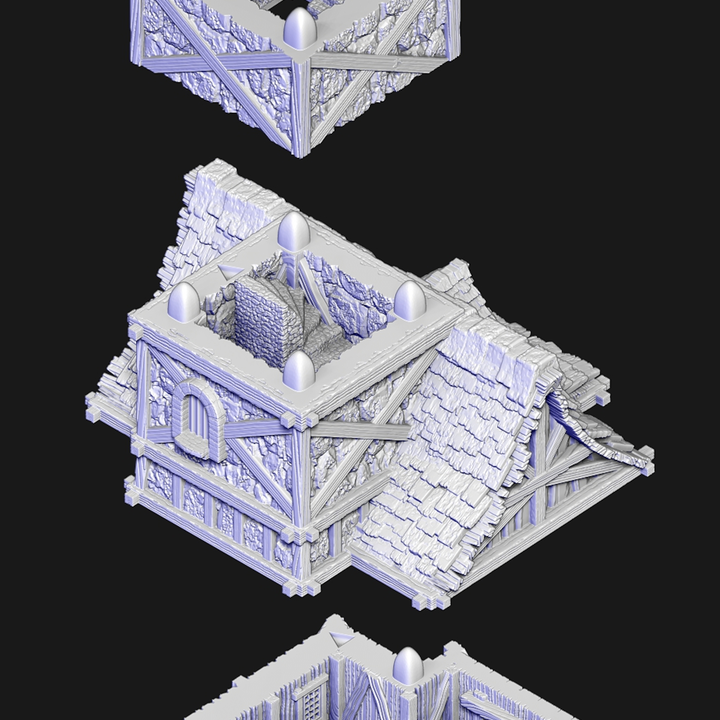 3D Printable The Vigilant Roost by Pioneers Of Fantasy