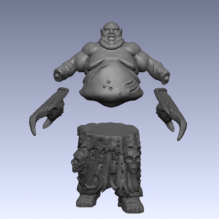 3D Printable Ogre Gore Master by Dark Art Digital