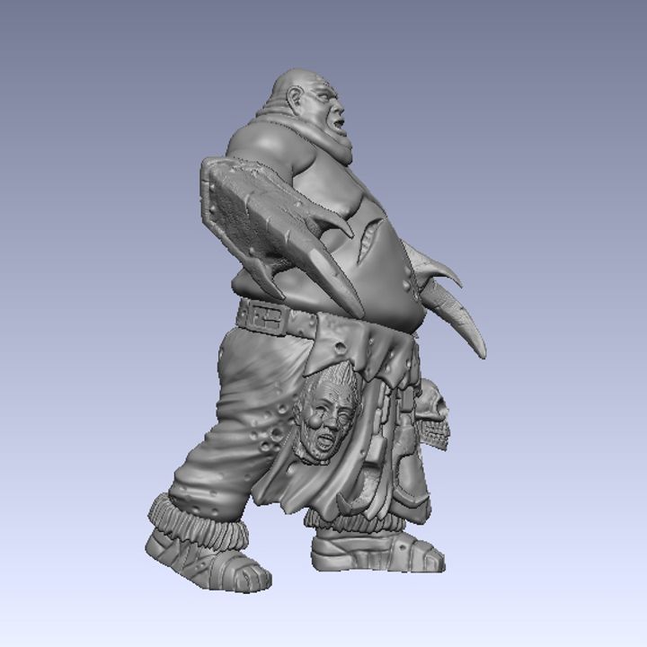 3D Printable Ogre Gore Master by Dark Art Digital